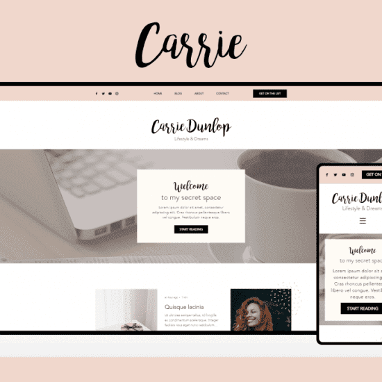 Judy & Kate - Wix Website Template Design for Hair and Beauty Salons ...